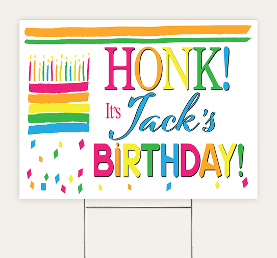 Birthday Signs